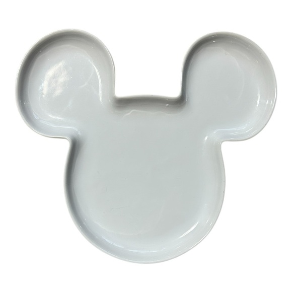 Disney | Dining | Disney White Ceramic Mickey Mouse Dinner Plate ...